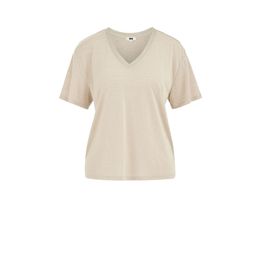 WE Fashion Shirt female Beige size S