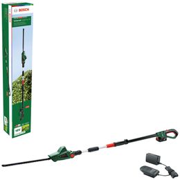 Bosch Home and Garden Akku-Heckenschere, gr&uuml;n, BOSCH HOME & GARDEN, Gartenscheren-Maschinen, "UniversalHedgePole 18", 43 cm Schnittl&auml;nge, mit Akku und Ladeger&auml;t