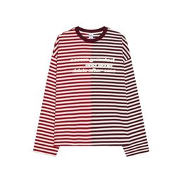 Bershka Shirt male Red, White size M