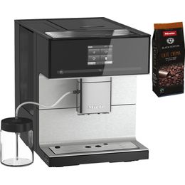 Miele Kaffeevollautomat "CM7350 CoffeePassion, inkl. Milchgef&auml;&szlig;, Kaffeekannenfunktion", B:31,1cm H:39,7cm T:44,5cm, schwarz, Kaffeevollautomaten