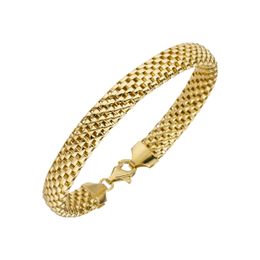 Jobo Damen Armband, 19,5cm, Silber 925 (Sterlingsilber), gold, Silber 925 (Sterlingsilber), Armb&auml;nder, 925 Silber vergoldet 19,5 cm