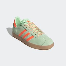 Damen Sneaker "GAZELLE", adidas originals, Gr. 41, gr&uuml;n, Leder, Synthetik, Schuhe