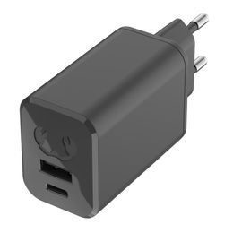 FRESH ́N REBEL USB-Ladeger&auml;t "Mini-Charger USB-C und USB-A, PD 65W, GAN", B:4,1cm H:3,1cm T:9,54cm, grau, Ladeger&auml;te, GaN-Technologie (mehr Leistung,