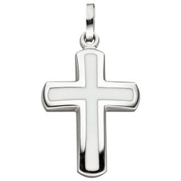 Jobo Damen Kreuzanh&auml;nger "Anh&auml;nger Kreuz", Silber 925 (Sterlingsilber), silber, Silber 925 (Sterlingsilber), Schmuckanh&auml;nger, 925 Silber