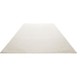 Teppich GREEN LOOOP, B:160cm H:10mm L:230cm, wei&szlig;, Jute, Wolle, Wohnzimmer, Teppiche, "Toulouse", Naturfaser Teppich aus 50% Wolle 50% Jute,