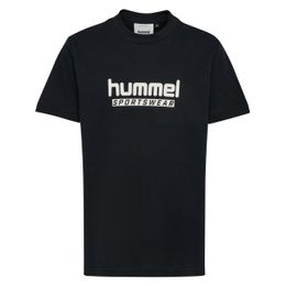 Hummel Jungen T-Shirt, schwarz, Gr. 158, Obermaterial: 100% Baumwolle, Shirts