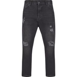 2Y Premium Herren Bequeme Jeans "2Y Premium Herren 2Y Boyfriend Fit Jeans"schwarz, Gr. 38, unifarben, 97% Baumwolle, 3% Elasthan, Jeans