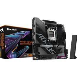 Gigabyte Mainboard "B840M AORUS ELITE WIFI6E Mainboard &ndash; AMD Ryzen 9000 Prozessoren, 10+2+", ohne farbbezeichnung, B:26,8cm H:7,5cm T:27,5cm, Mainboards