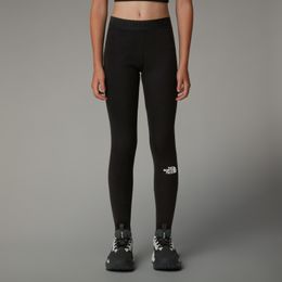 The North Face M&auml;dchen Leggings "Everyday Leggings f&uuml;r M&auml;dchen", schwarz, Gr. L, Obermaterial: 95% Baumwolle, 5% Elasthan, Hosen, sportlicher Stil,