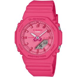 Casio G-SHOCK Damen Chronograph, rosa, Armbanduhren, Quarzuhr,Armbanduhr Damenuhr,Herrenuhr, bis 20bar wasserd.Resinarmband