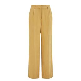 WE Fashion Pleated Pants female Yellow size 32