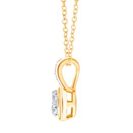 Lady Damen Kettenanh&auml;nger, Gelbgold 585, gold, Gelbgold 585, Schmuckanh&auml;nger