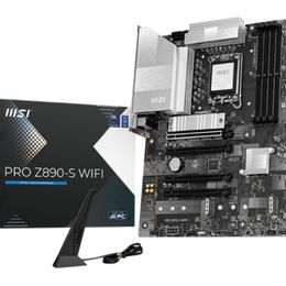 MSI Mainboard "PRO Z890-S WIFI", B:27cm H:7,5cm T:34,5cmohne farbbezeichnung, Mainboards