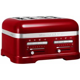 KitchenAid Toaster "Artisan 5KMT4205ECA LIEBESAPFEL-ROT", B:34,8cm H:20,5cm T:30,4cm, rot, Toaster, mit Sandwichzange