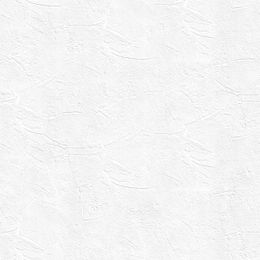 WOW Vliestapete "Plaster", B/L: 0,52m x 10m, wei&szlig;, Wohnzimmer, Tapeten, 10m x 52cm