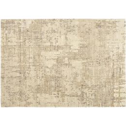Teppich, B:170cm H:6mm L:240cm, beige, OCI DIE TEPPICHMARKE, Schurwolle, Wohnzimmer, Teppiche, "RAW SIRA", Wohnzimmer