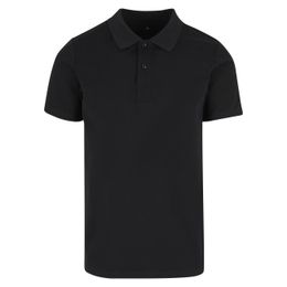 Urban Classics Herren Poloshirt "Urban Classics Sorona Polo Tee"schwarz, Gr. L, unifarben, 70% Baumwolle, 30% Polyester (Sorona), Shirts