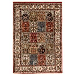 Wollteppich, B:250cm H:8mm L:350cm, rot, OCI DIE TEPPICHMARKE, Wolle, Wohnzimmer, Teppiche, "Sarang Bakhtyari", reine Wolle, hochwertig handgekn&uuml;pft,