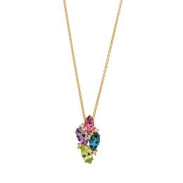 Lady Damen Kettenanh&auml;nger, Gelbgold 375, gold, Gelbgold 375, Schmuckanh&auml;nger