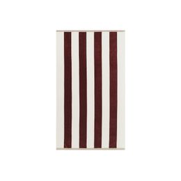 Strandtuch Gant, B:100cm, braun, Obermaterial: 100% Baumwolle CO., Handt&uuml;cher, "Strandtuch STRIPE BEACH TOWEL 1er Pack"