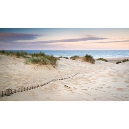 papermoon Fototapete "Strand", B/L: 4,5m x 2,8m, Bahnen: 9 Stk., bunt, Schlafzimmer, Tapeten