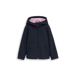Tom Tailor M&auml;dchen Sommer-Parka mit wasserabweisender Funktion, blau, Uni, Gr. 92/98