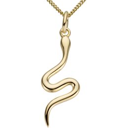 Firetti Damen Kettenanh&auml;nger "Schmuck Geschenk Gold 333 Halsschmuck Anh&auml;nger f&uuml;r Halskette Schlange", Gelbgold 333, 0,65 g, gold, Gelbgold 333,