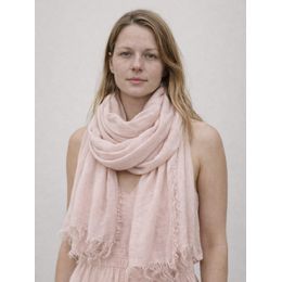 Damen Modeschal "Schmeichler", rosa, Basic, Collezione Alessandro, unifarben, Viskose, Modet&uuml;cher, aus super-soft Viskose, Made in Italy