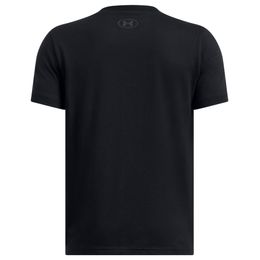 Under Armour Jungen T-Shirt "UA B BOXED SPORTS UPDATE SS"schwarz,, pitch gray, Gr. M, Obermaterial: 60% Baumwolle, 40% Polyester, Shirts, Kurzarm,