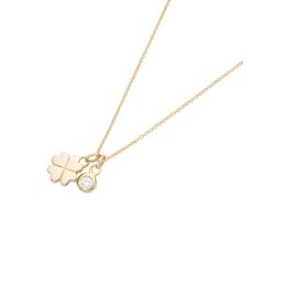 Firetti Damen Kette mit Anh&auml;nger "Schmuck Geschenk Gold 375 Halsschmuck Halskette Goldkette Ankerkette", Gelbgold 375, L: 45, gold, Gelbgold 375,