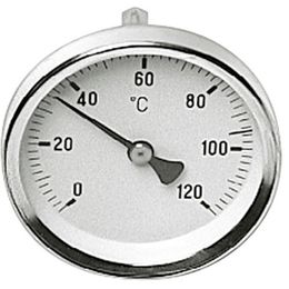 AEG HAUSTECHNIK Raumthermometer "ZT 34", B:6cm H:6cm T:3cm, silber, Temperaturmessger&auml;te, f&uuml;r Standspeicher 300-400 Liter