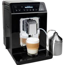 Krups Kaffeevollautomat "EA8918 Evidence", B:24cm H:36,3cm T:37,2cm, schwarz, Kaffeevollautomaten, OLED-Display, 12 Kaffee- und3 Tee-Variationen,