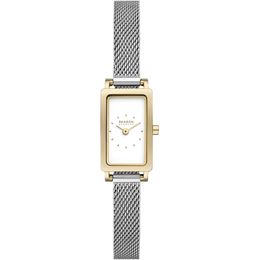 Skagen Damen Quarzuhr "HAGEN MICRO", silber, Armbanduhren, Armbanduhr, Damenuhr, Edelstahlarmband, analog