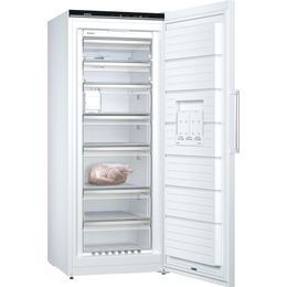 Siemens Gefrierschrank "GS54NAWCV", B:70cm H:176cm T:78cm, silber, Gefrierschr&auml;nke