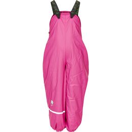CeLaVi Herren Arbeitshose "Bekleidung Kinderregenlatzhose pink gef&uuml;ttert", pink, Gr. 80, Obermaterial: 100% Polyester PES., Hosen