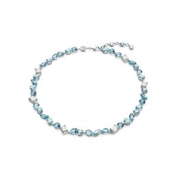 Swarovski Damen Collier "GEMA", Metall, L: 43 B: 26,6mm, bunt, Metall, B:26,6mm, Halsketten, mit Swarovski Kristall