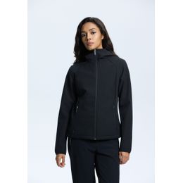 Luhta Damen Outdoorjacke "Luhta Softshell jacke Annikkala"schwarz, Gr. 40, 98% Polyester, 2% Elasthan, Jacken