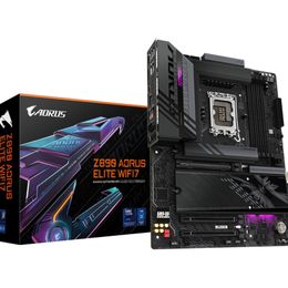 Gigabyte Mainboard "Z890 AORUS ELITE WIFI7 Mainboard - Unterst&uuml;tzt Intel Core Ultra", ohne farbbezeichnung, B:27,2cm H:8,2cm T:34,2cm, Mainboards