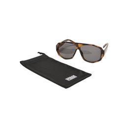 Urban Classics Damen Sonnenbrille "Urban Classics Unisex 101 Sunglasses UC"braun leo, schwarz, Sonnenbrillen