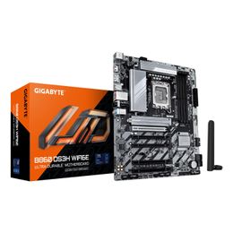 Gigabyte Mainboard "B860 DS3H WIFI6E Mainboard - Intel Core Ultra CPUs, 8+1+2+2 Phasen VRM", ohne farbbezeichnung, B:8,2cm H:33,8cm T:27,2cm, Mainboards