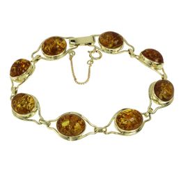 OSTSEE-SCHMUCK Damen Armband "OSTSEE-SCHMUCK Armband Lisa Armband Lisa", 19,5cm, Gelbgold 333, gold, Gelbgold 333, Armb&auml;nder