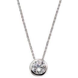 Firetti Damen Kette mit Anh&auml;nger "Schmuck Geschenk Silber 925 Halsschmuck Halskette Ankerkette Solit&auml;r", Silber 925 (Sterlingsilber), L: 50, bunt,