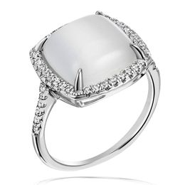 Goldmaid Damen Silberring, 56, Silber 925 (Sterlingsilber), wei&szlig;, Silber 925 (Sterlingsilber), Fingerringe