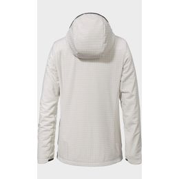 Sch&ouml;ffel SCH&Ouml;FFEL Damen Fleecejacke "Fleece Hoody Style Enixa WMN", wei&szlig;, Gr. 38, Oberstoff: 92% Polyester, 8% Elasthan, Jacken