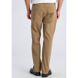 LINDBERGH Herren 5-Pocket-Hose "5-Pocket Hose Relaxed Loose Fit", braun, Gr. 36, Obermaterial: 98% Baumwolle, 2% Elasthan, Hosen