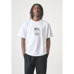 Cleptomanicx Herren T-Shirt "Fortune Telling"wei&szlig;, Gr. XXL, bedruckt, 100% Baumwolle, Shirts, mit coolem Frontprint