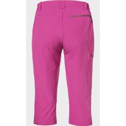 Sch&ouml;ffel SCH&Ouml;FFEL Damen 3/4-Hose "Pants Style Chavuma WMN", pink, Gr. 46, Oberstoff: 91% Polyester, 9% Elasthan, Hosen