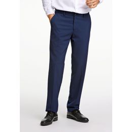 LINDBERGH Herren Anzughose "Anzughose Modern Fit", blau, Gr. 56, unifarben, Obermaterial: 67% Polyester, 28% Viskose, 5% Elasthan. Futter: 98%