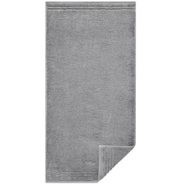Handtuch Vossen, B:67cm L:140cm, grau, Walkfrottee, 100% Baumwolle, Handt&uuml;cher