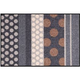 Fu&szlig;matte Salonloewe, B:75cm H:7mm L:120cm, grau, Polyamid, Flur, Teppiche